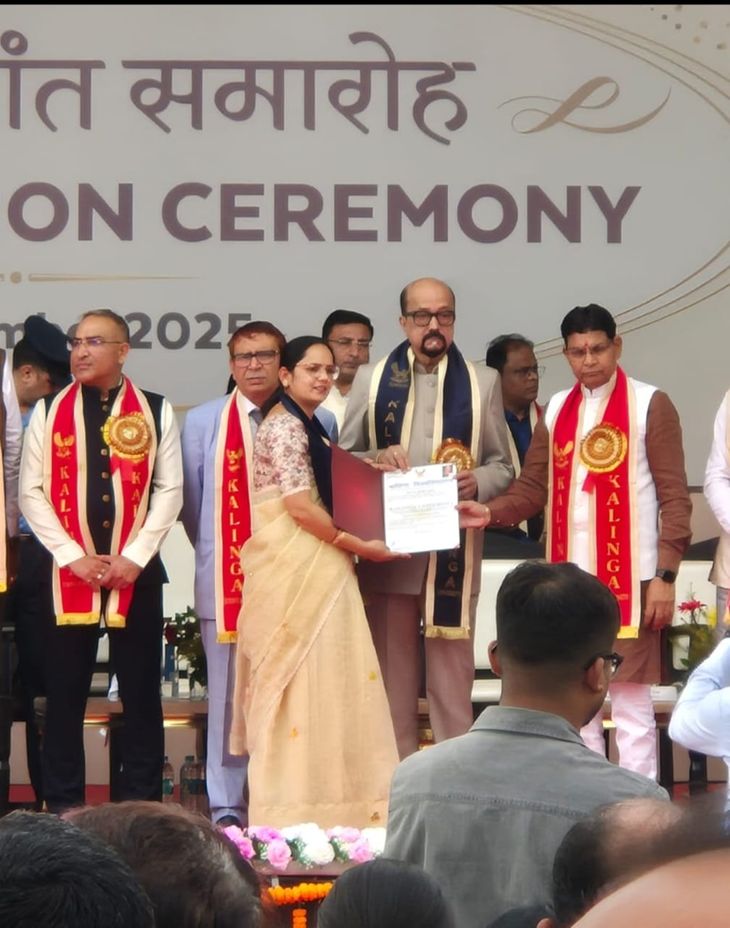 Governor Deka honored Dr. Vandana