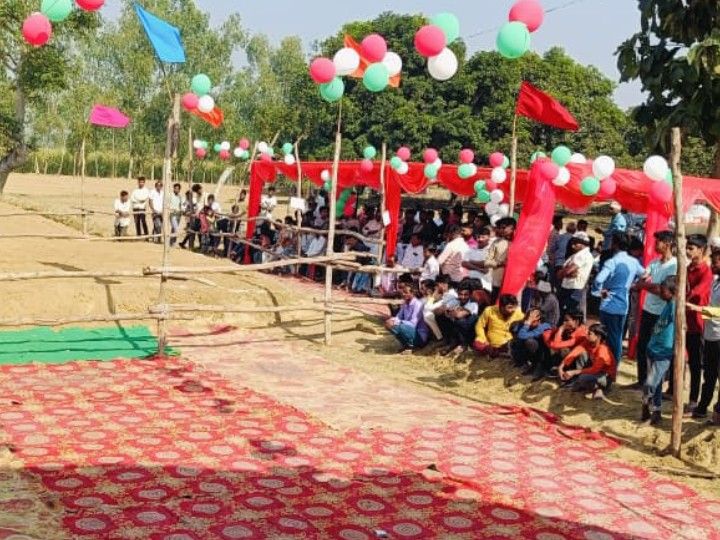 Two-day wrestling competition begins in Holupur Gram Panchayat ...