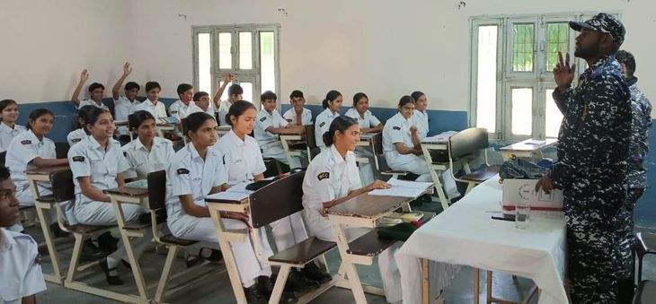 Organized training workshop for NCC cadets