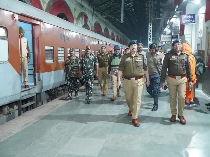 SSP launched intensive checking drive at railway station