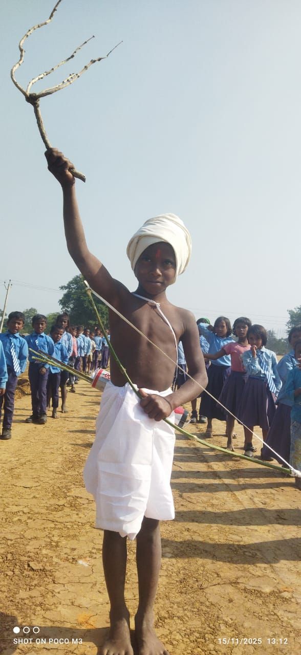 Tribal children of the remote Kharau region celebrated Tribal Pride Day ...