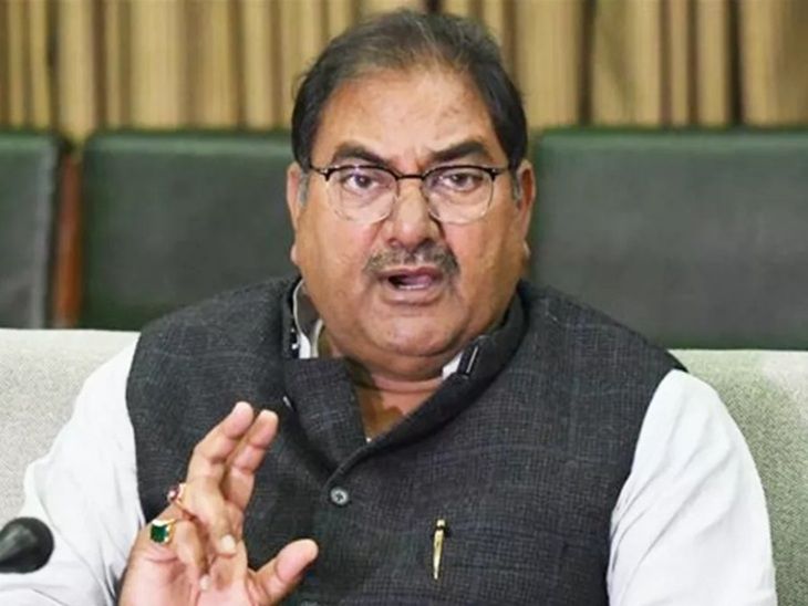 Bhiwani INLD president Abhay Chautala former minister Vasudev Sharma ...