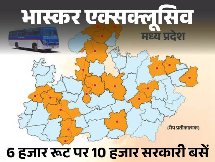 Madhya Pradesh Govt Buses Route Update; Janbus | Bhopal Indore Rewa