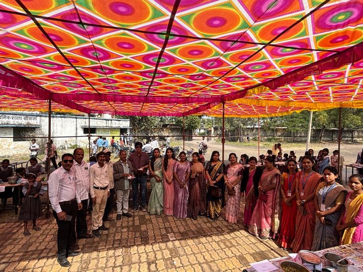 Anand Mela: Students prepared dishes