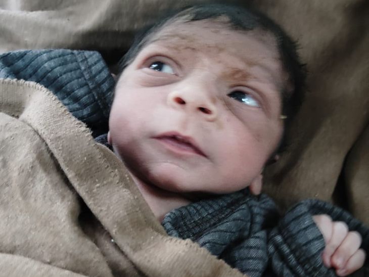 Newborn baby found near Maa Kali temple