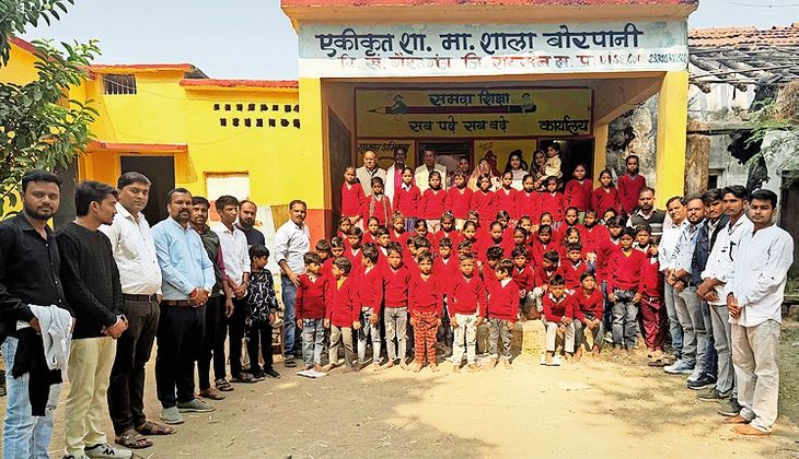 Distribution of educational materials to students
