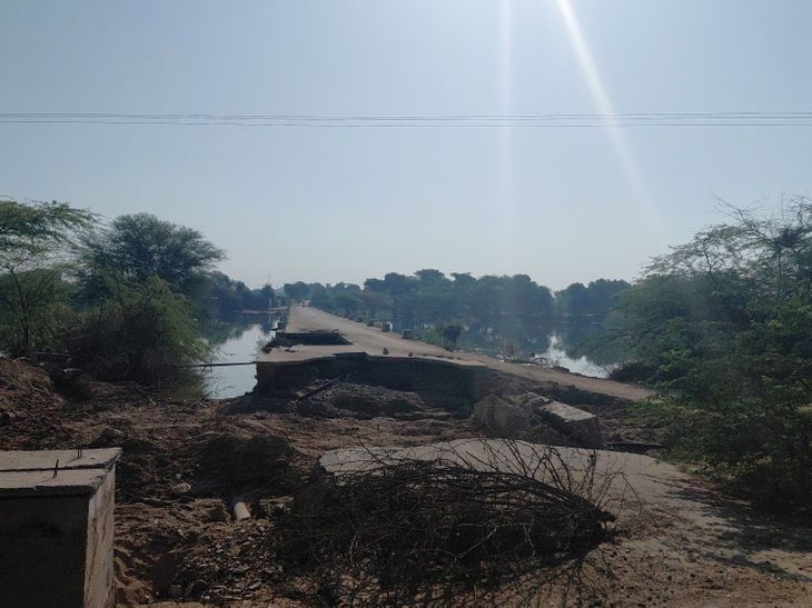 Khari river culvert broken, not repaired even after 2 months