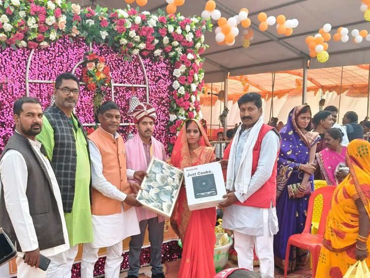 Chief Minister's mass marriage ceremony held in Muhammadabad Gohna ...
