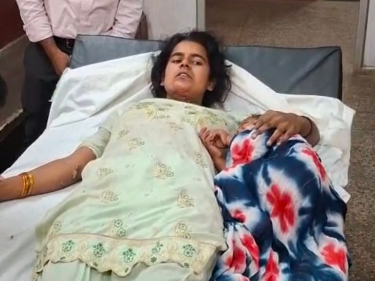 High tension line broke, mother and daughter got burnt | हाई टेंशन लाइन टूटी, मां-बेटी झुलसीं ...