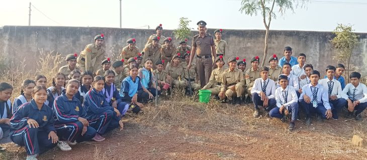 Student soldiers pledge to protect the environment | छात्र सैनिकों ने ...