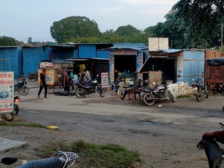 Khari river bridge encroached again