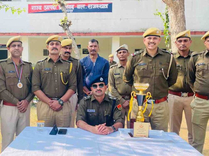 SDRF team excels in CBRN competition