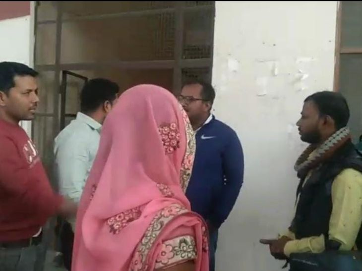 The mother of the martyred soldier is distraught