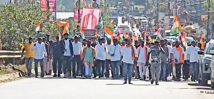 Unity march held on Patel Jayanti, message of unity and integrity ...