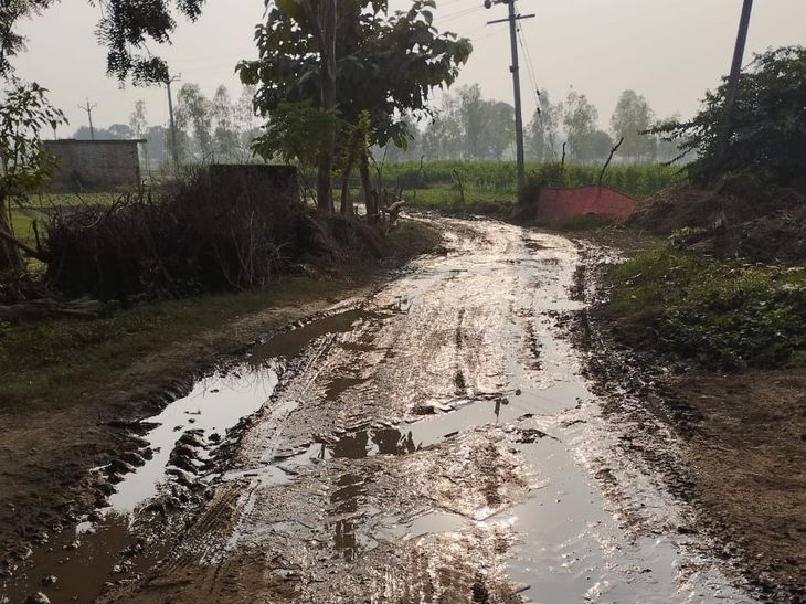Kasari-Nandi road in bad condition, causing huge traffic problems