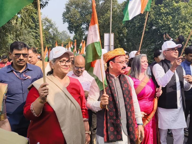 Ekta Yatra on the 150th birth anniversary of Sardar Patel