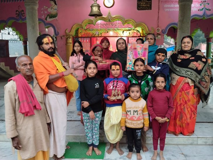 The ritual of Matkor was performed on Sitaram Vivah Panchami at Ahilya ...