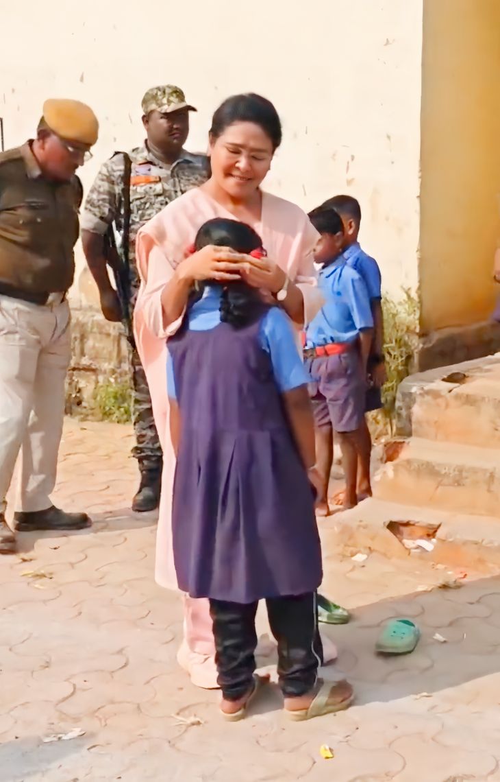 Video goes viral: When a student's braid came loose in Gudum school ...