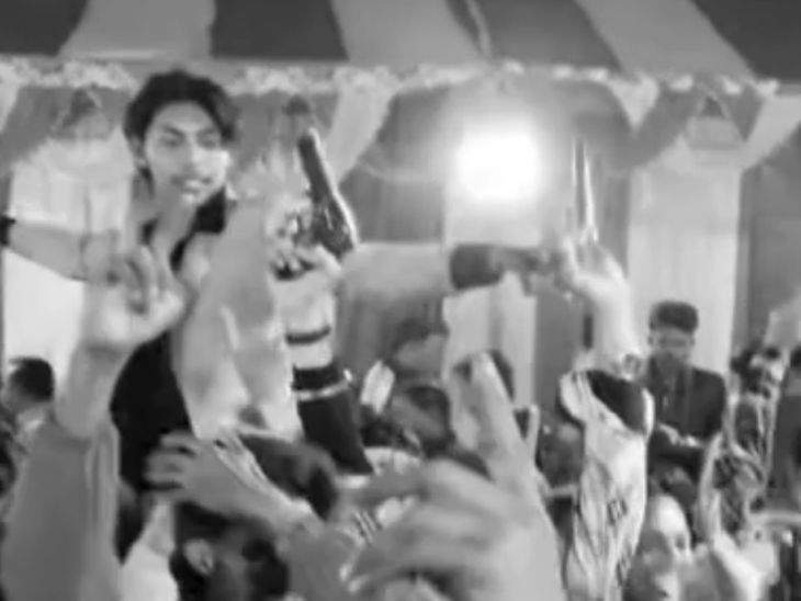 Video of weapon waving at wedding goes viral