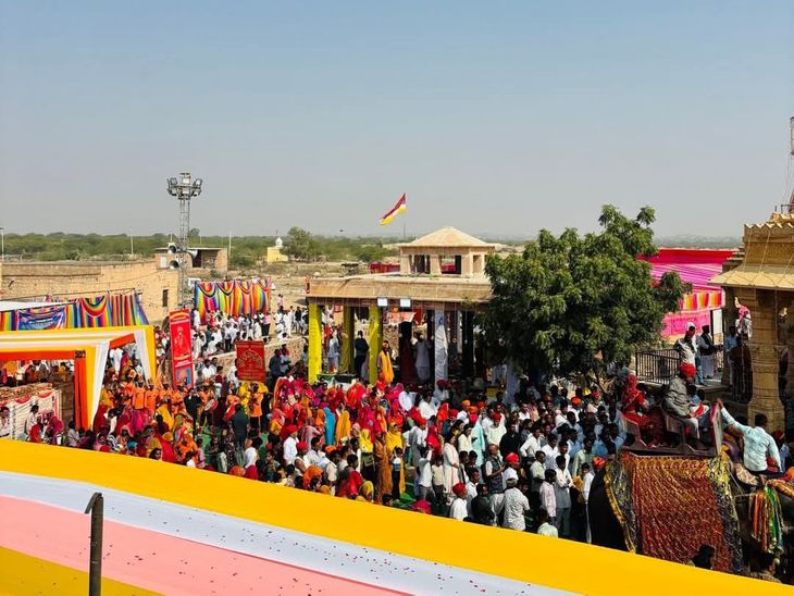 Idol consecration at Majisa Temple in Harsani | हरसाणी के माजीसा मंदिर ...