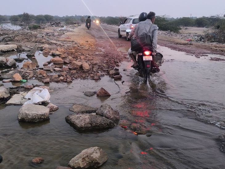 Luni river culvert damaged for four months