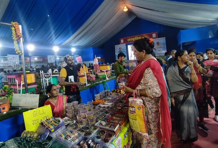 18 types of traditional products being sold at 45 stalls in 11 ...