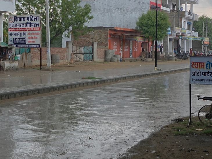 Mawth rain occurred in Renwal area | रेनवाल क्षेत्र में हुई मावठ की ...