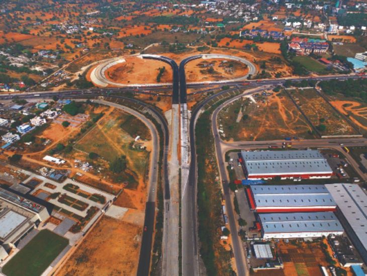 Ajmer Road Cloverleaf; Will open to traffic from Monday, 3 highways ...