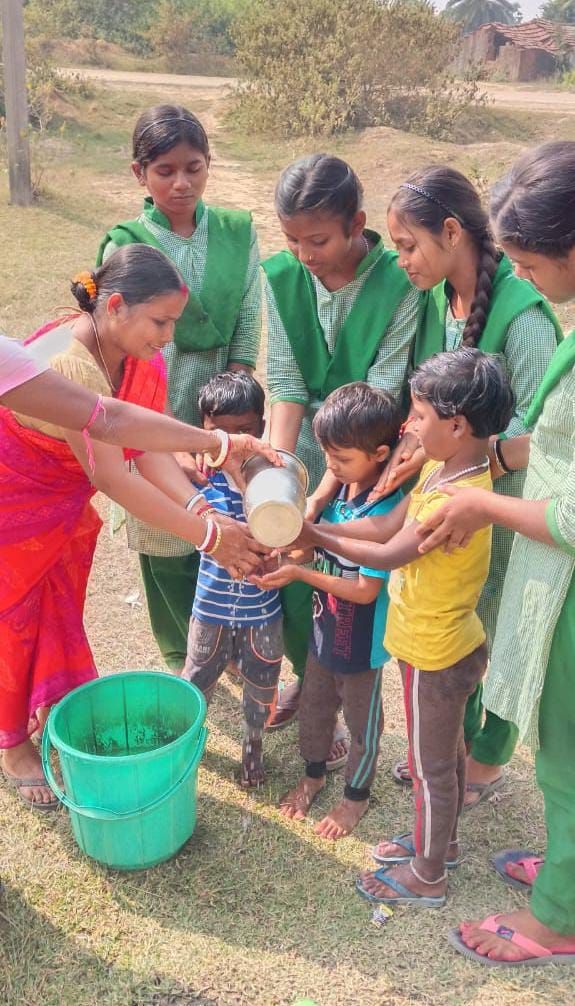 Hand washing program organized in Kurthibhita