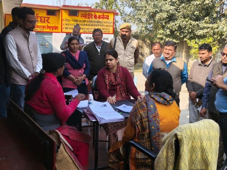 Bijnor DM inspected SIR