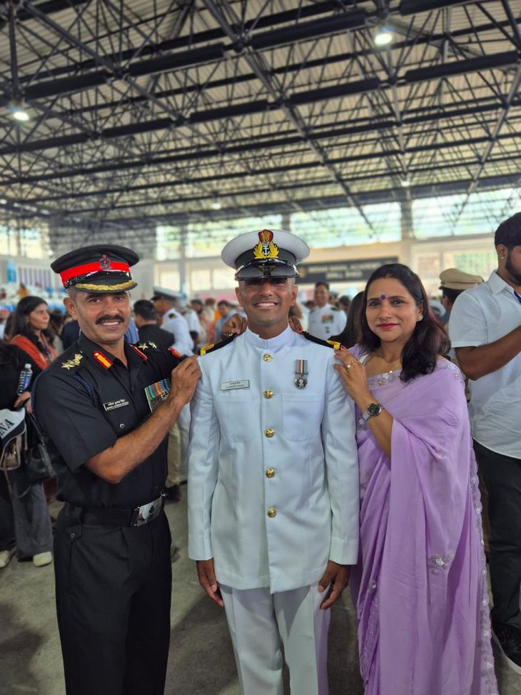 He became an officer in the Navy and brought glory to his family. His ...