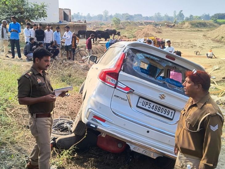 Road accident in Muhammadabad Gohna