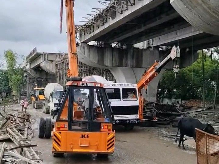 Saraiya ROB construction will gain momentum, girders have started arriving