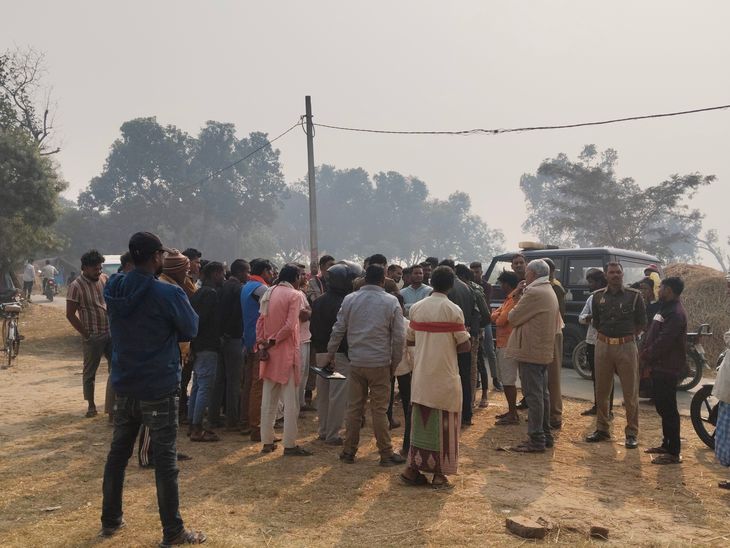 Baba Saheb's statue vandalized at Puraina Khandi Chaura