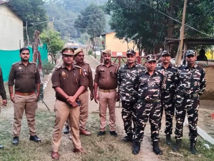 Police-SSB team alert on Indo-Nepal border | इंडो-नेपाल सीमा पर पुलिस ...