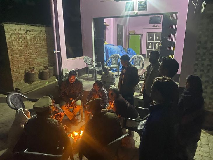 Village Chaupal on night security in Hirapur
