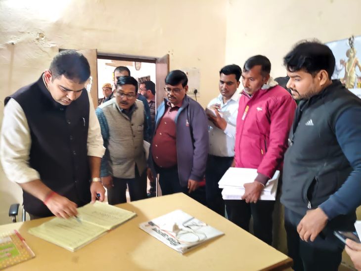 DM inspected Kaushambi development block