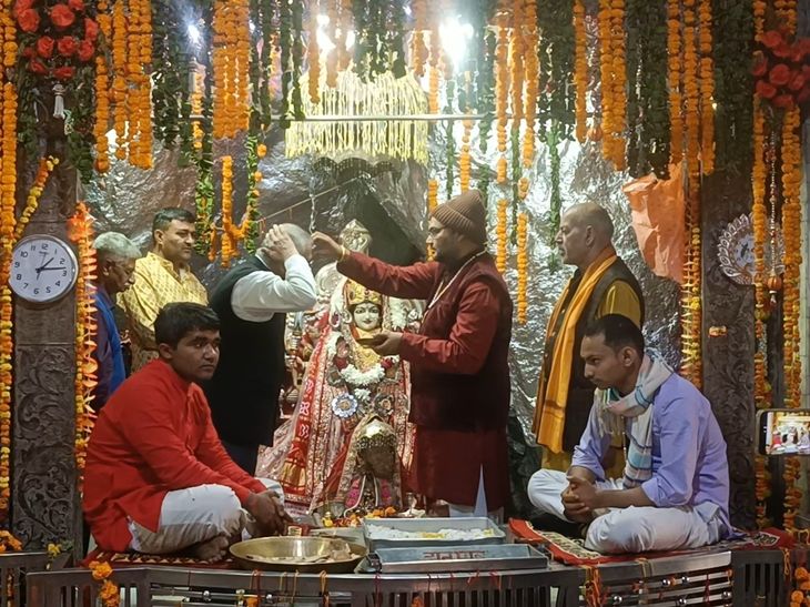 Mizoram Governor VK Singh Visit Devsar Dham Bhiwani prayers to Mata ...