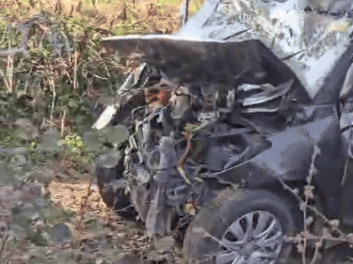 Kurukshetra Driver death and Six Injured as Swift Dzire Overturns ...