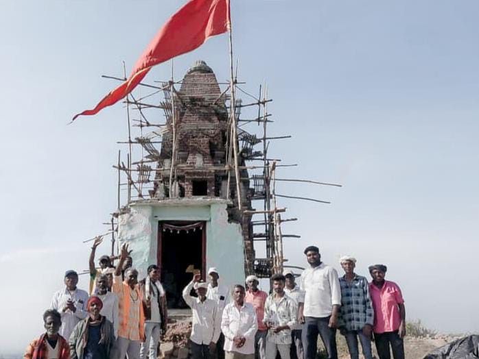 Amrasala-Chandrika offering at Nandod Borej Mata Temple