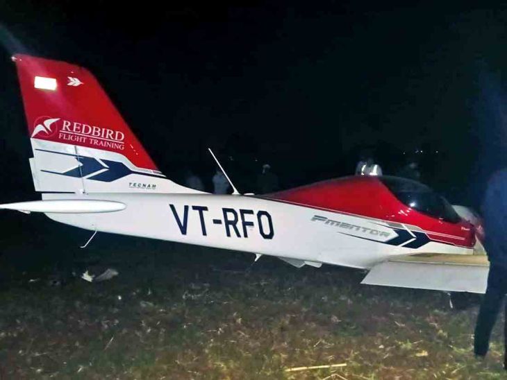 Trainee plane crashes into 33 kV line, cutting off power supply to 90 ...