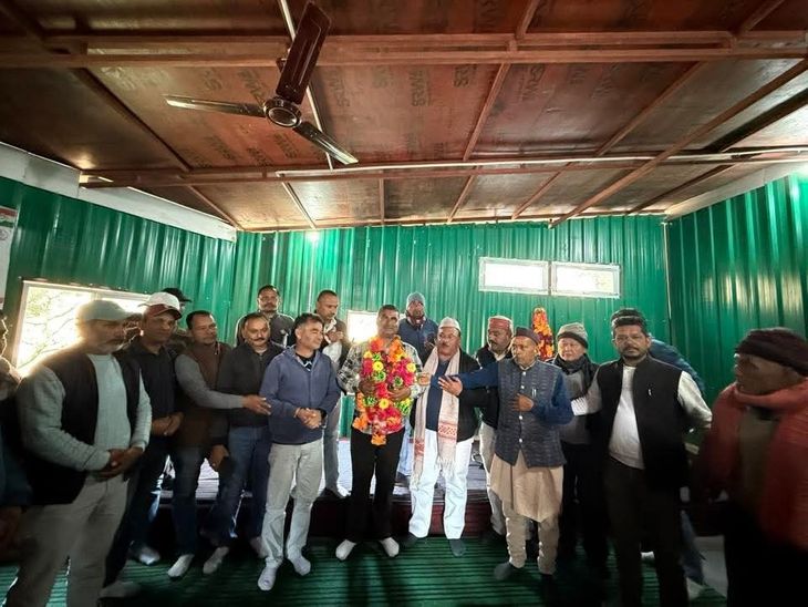 Newly appointed District President Arjun welcomed in Kapkot