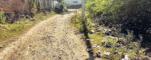 The proposed ring road and Sevak Samaj Bhawan road are in a dilapidated ...