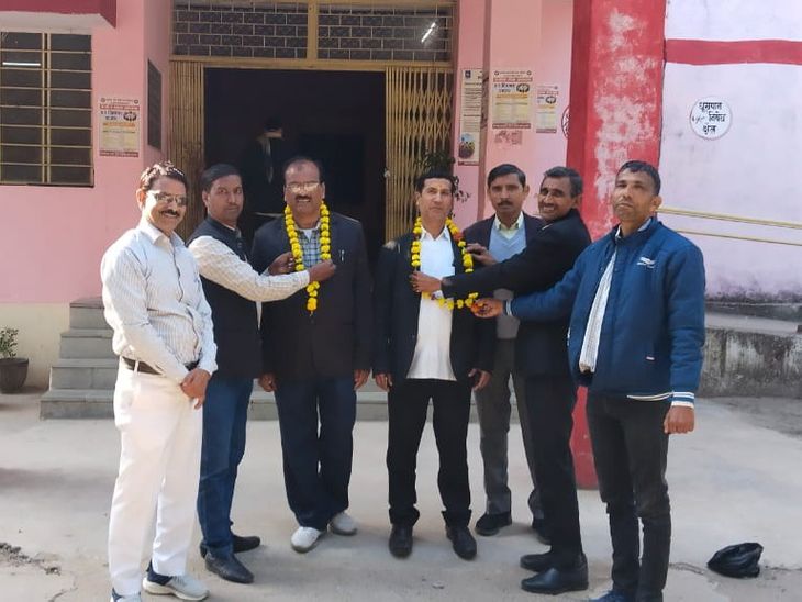 Ram Chitra Sharma became the president of Rajakheda Bar Association ...