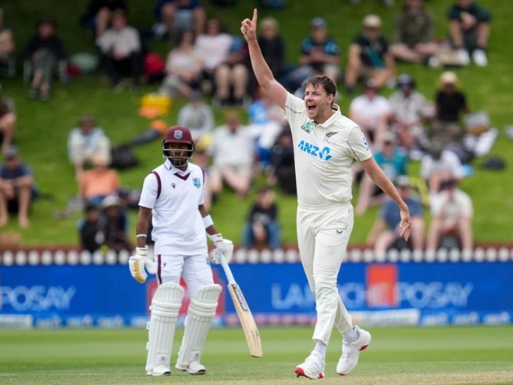 NZ Vs WI Wellington Test 2025 Result Update; Jacob Duffy | Cricket News ...