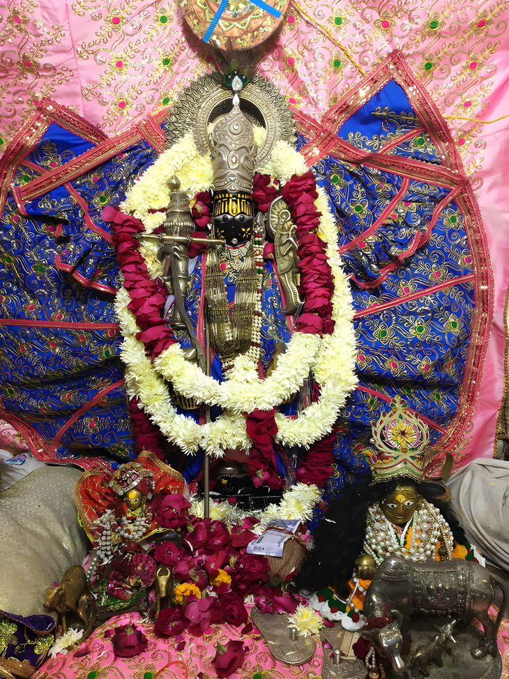 In the Charbhujanath temple, the prasad of Poush Bada festival, Pua ...