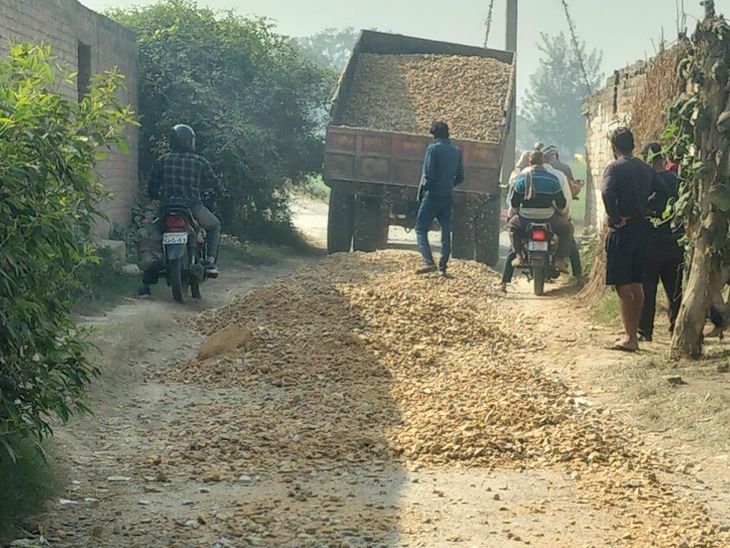 Road repair work accelerated in Meja
