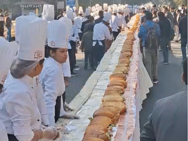 A 250-foot-long sandwich will be made, setting a new record in Bhopal.