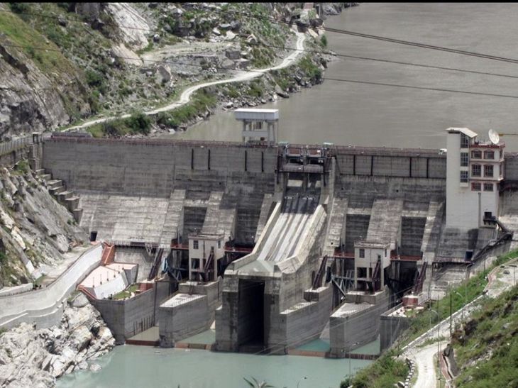 Nathpa-dam-water-release-Sutlej-river-alert-rampur-shimla-Himachal
