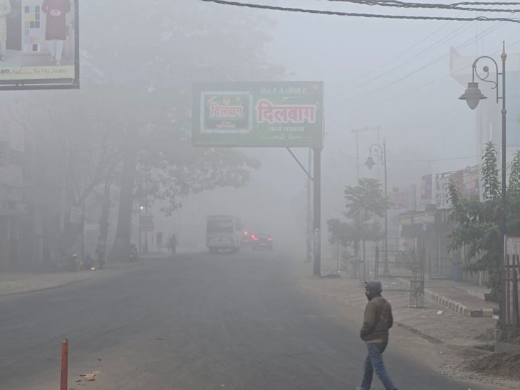 Dense fog in Bijnor, minimum temperature 5.8 degrees
